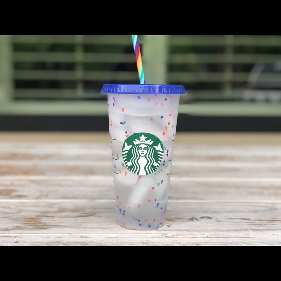 Starbucks | Other | Starbucks Confetti Cold Cup | Poshmark